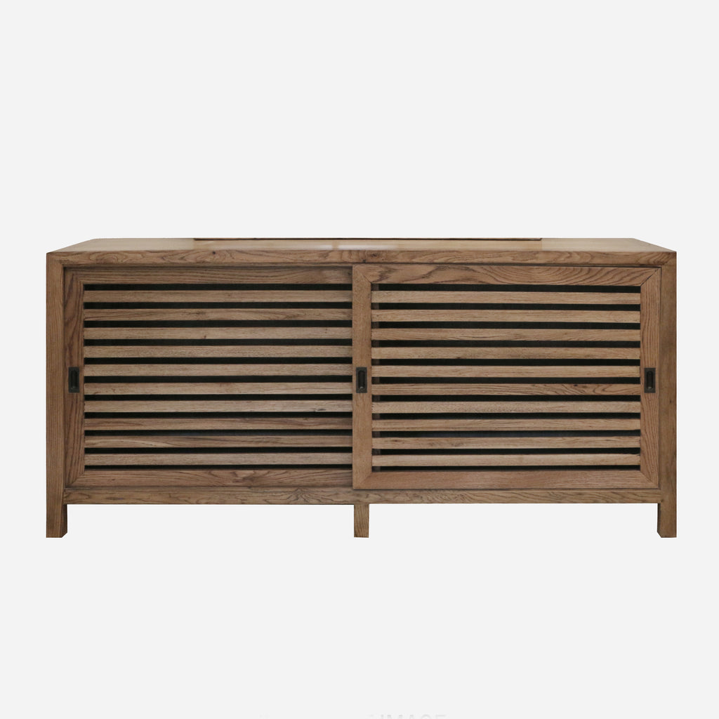 Cape Cod Natural Sideboard with 2 Shutter Doors | Leopold Hall
